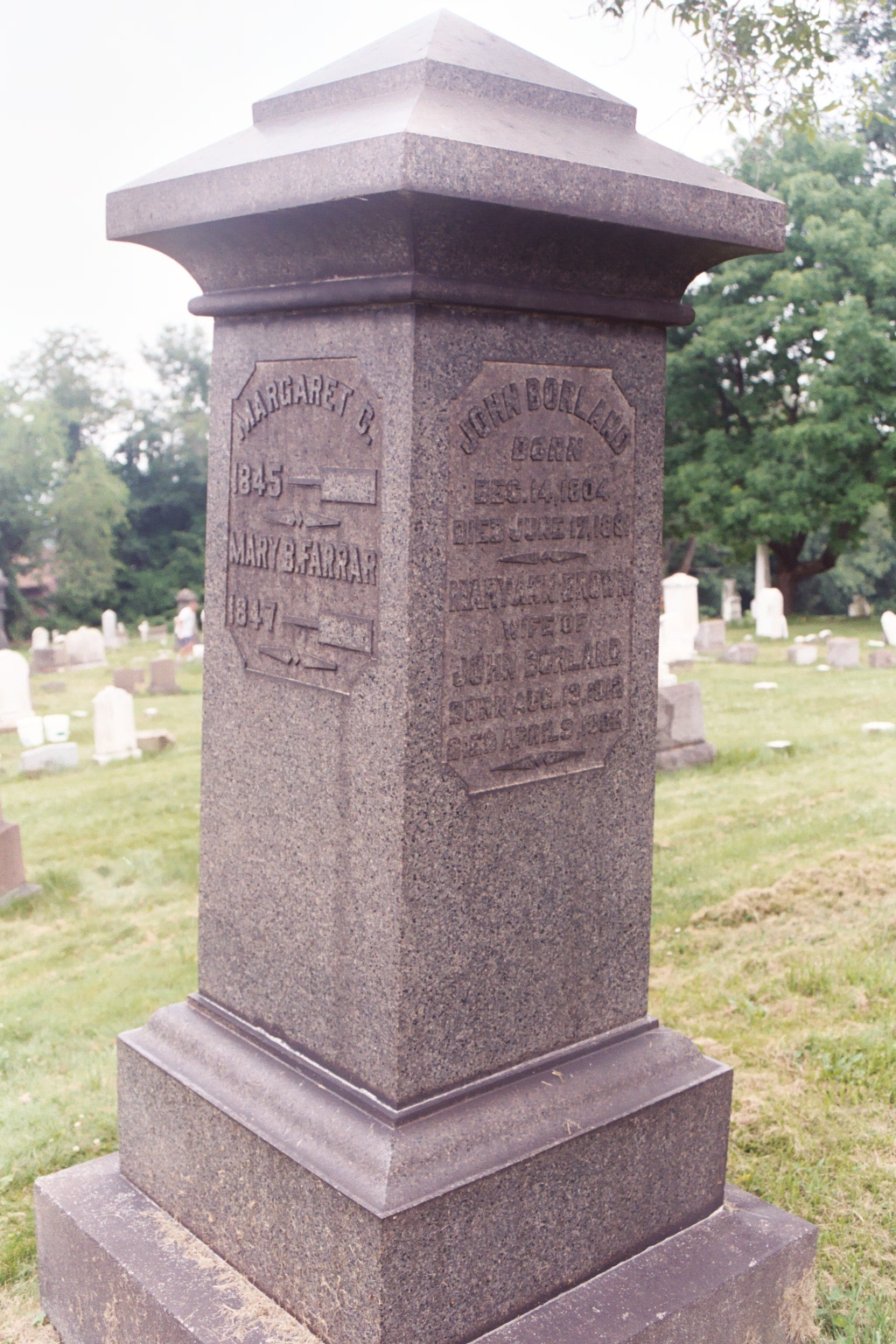 Borland Tomb – St. Clair Cemetery
