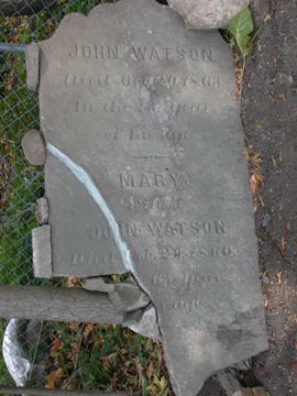 Watson Tomb – St. Clair Cemetery