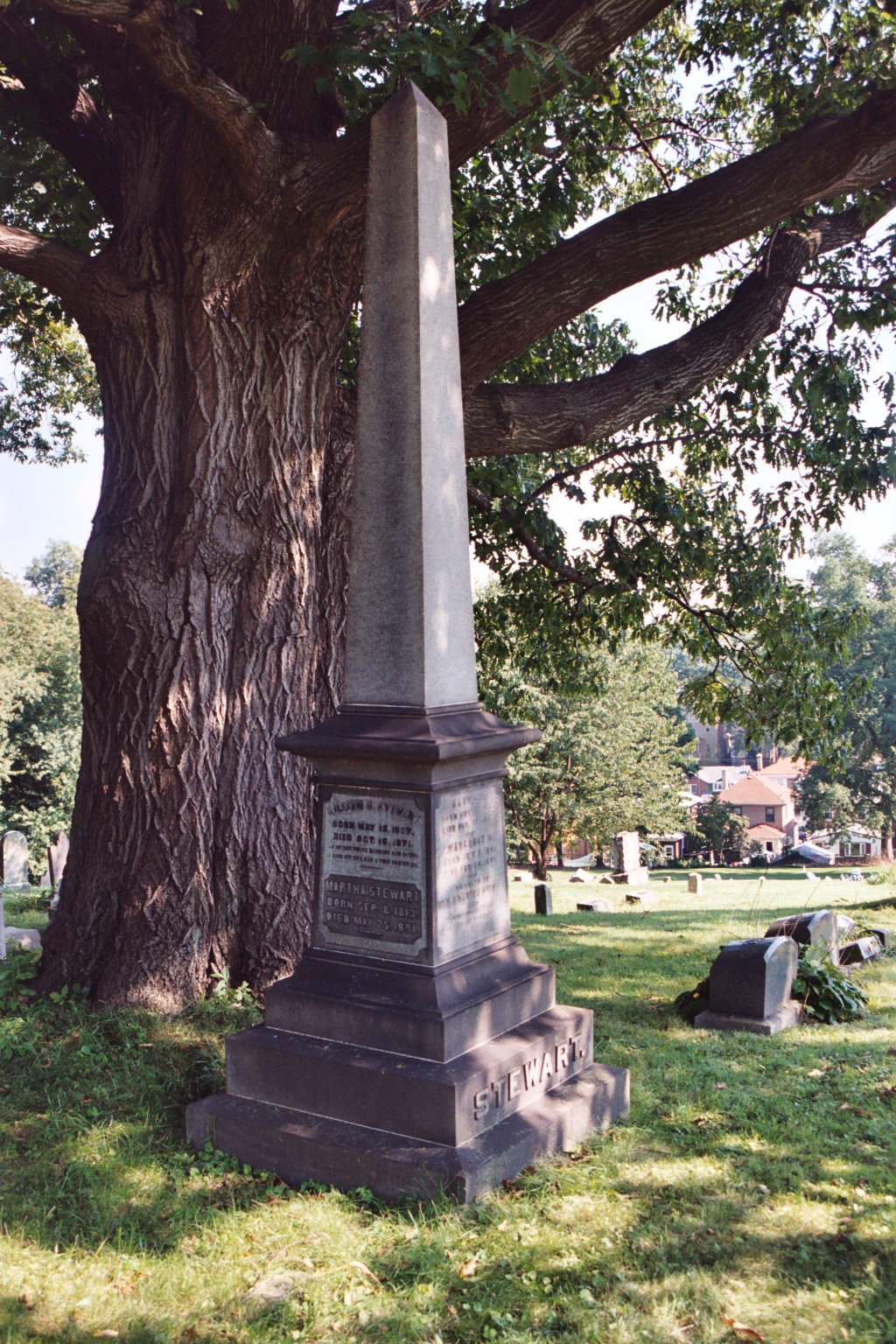 Stewart Tomb – St. Clair Cemetery