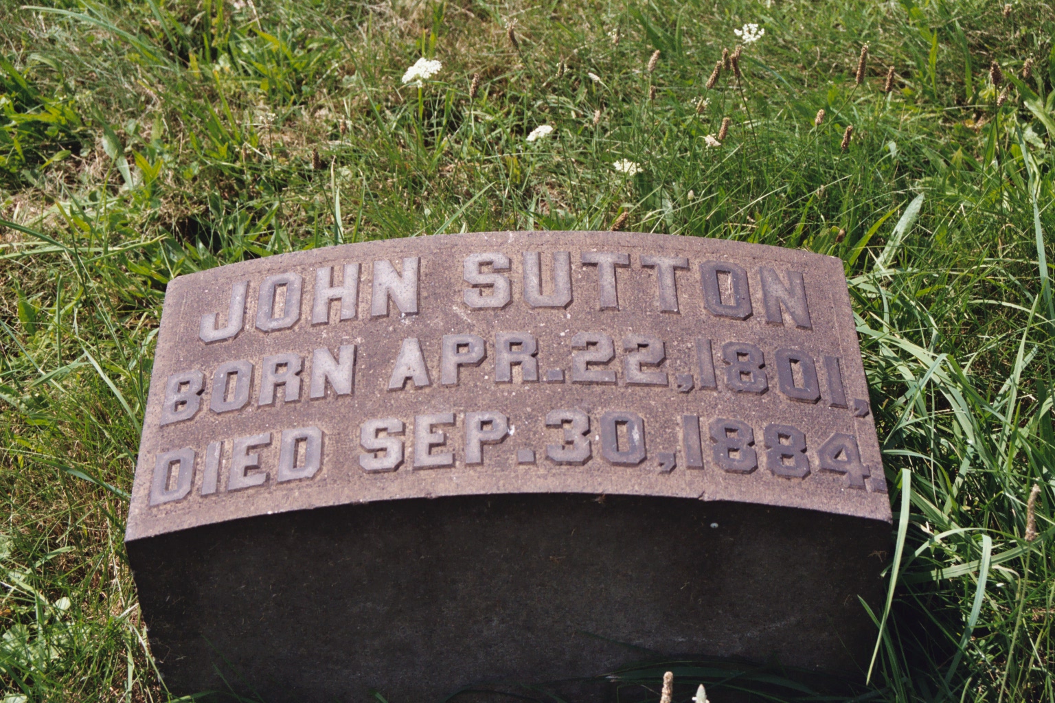 Sutton Tomb – St. Clair Cemetery