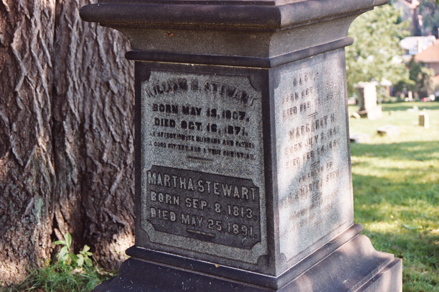 Stewart Tomb – St. Clair Cemetery